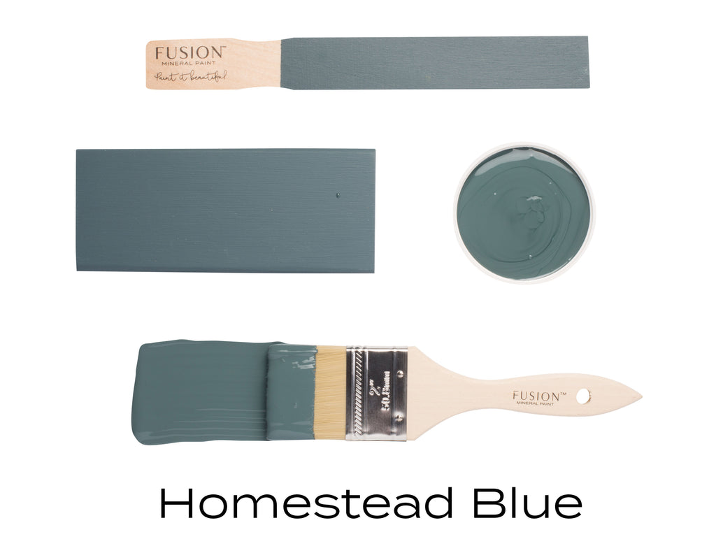 Fusion Mineral Paint Homestead Blue | Freddie's Paint & Details